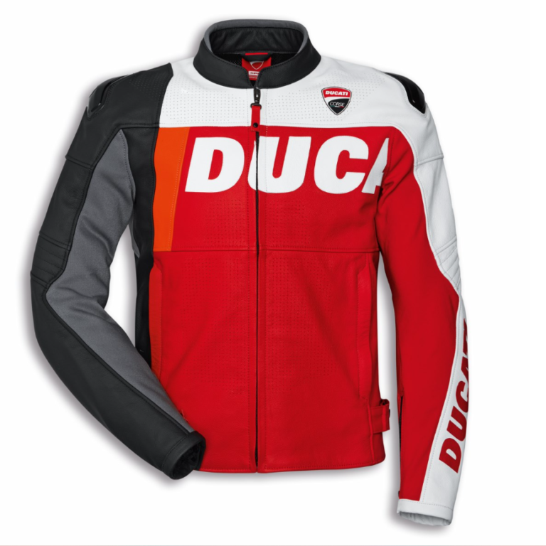 Chaqueta Speed Evo C2 Cuero Perforado - Ducati Store